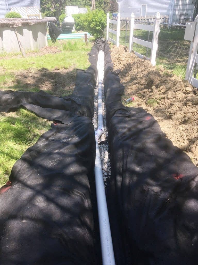 Yard Drainage Systems - Mr. Dig It - Excavating Services