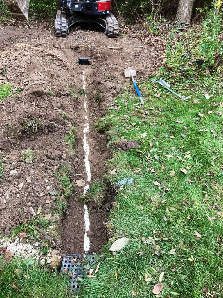 Yard Drainage Systems - Mr. Dig It - Excavating Services